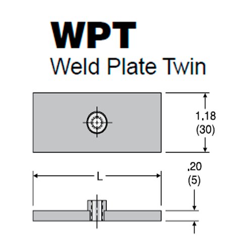 WPT Weld Plate Twin
